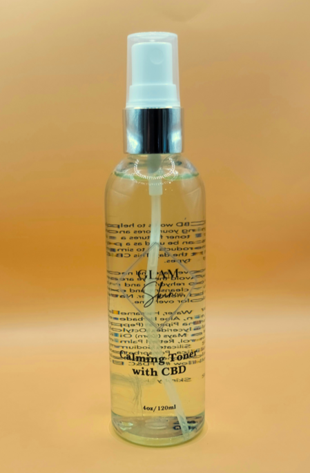 Calming Toner with CBD // Tónico calmante con CBD – GlamSkinMD